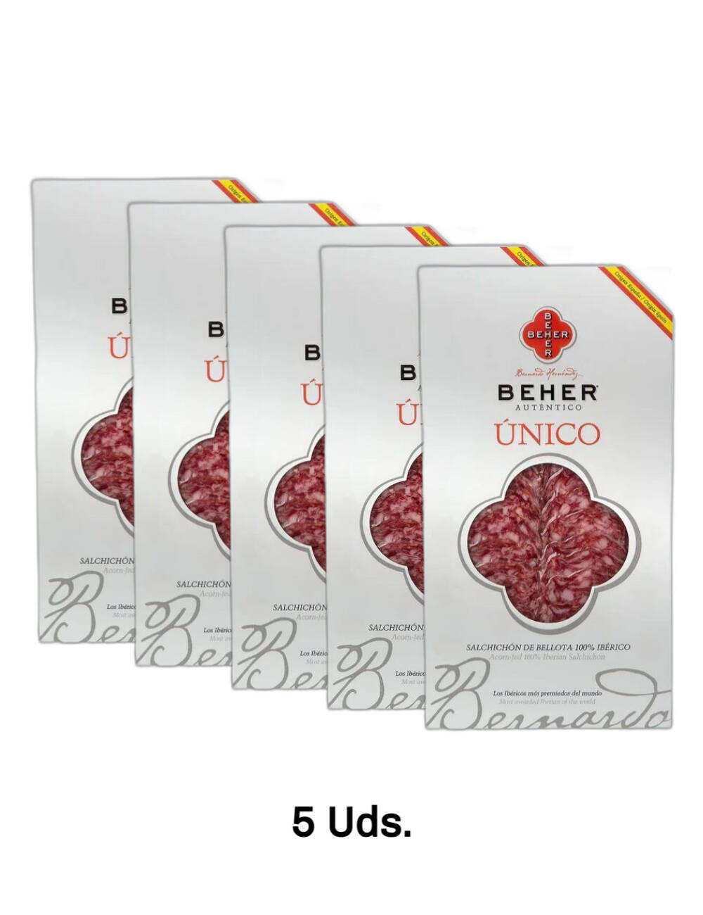 Salchichón Único 100% ibérico de Bellota BEHER 100 gr. - Jamón Suprem