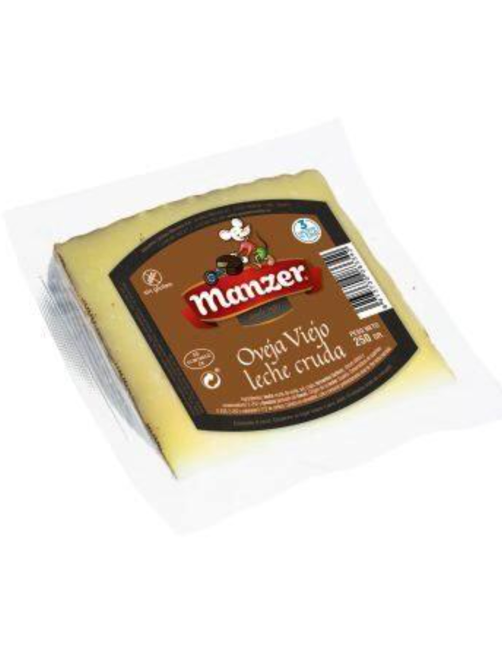 Mini Queso de Oveja Curado Leche Cruda MANZER - Jamón Suprem